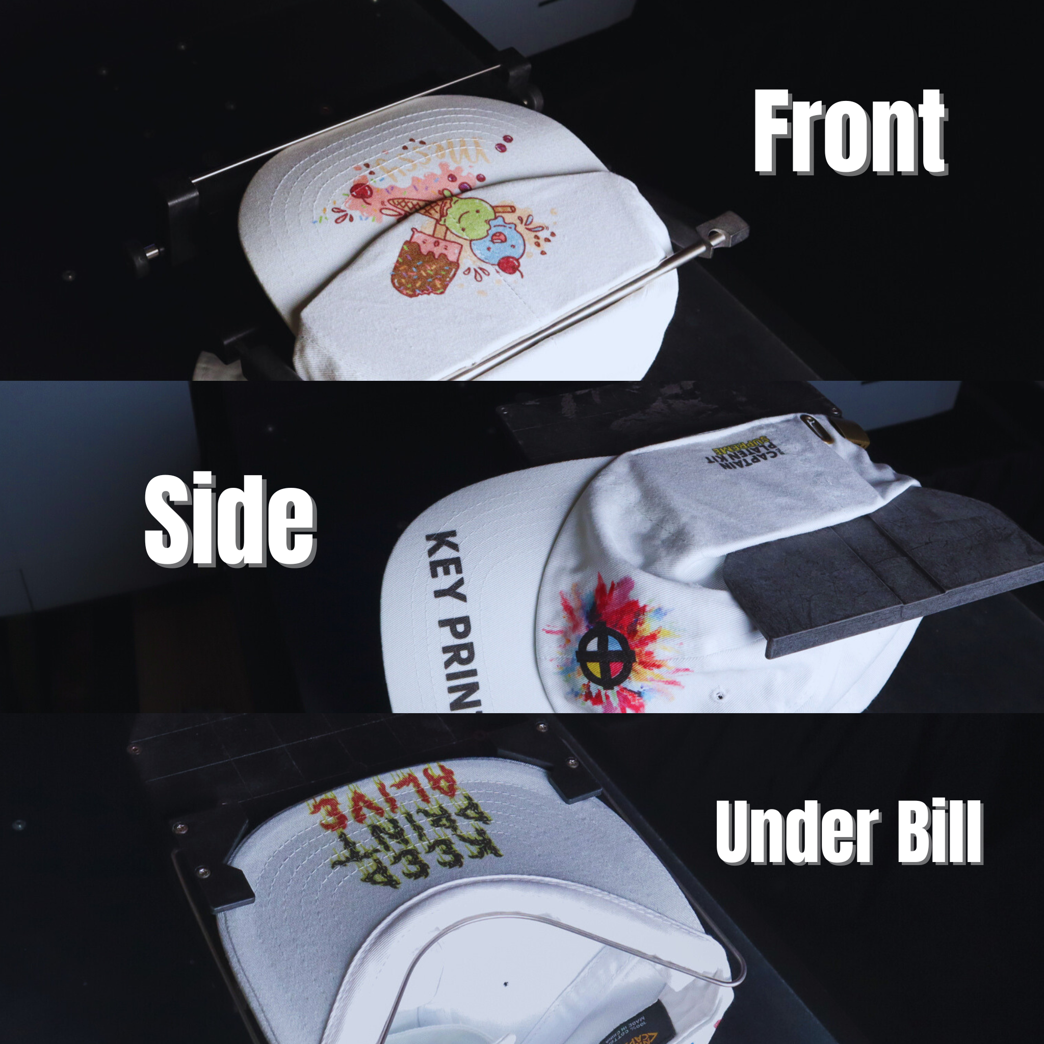 The BEST DTG Hat Platens - The Captain Platen Kit Supreme – Key Print Co.